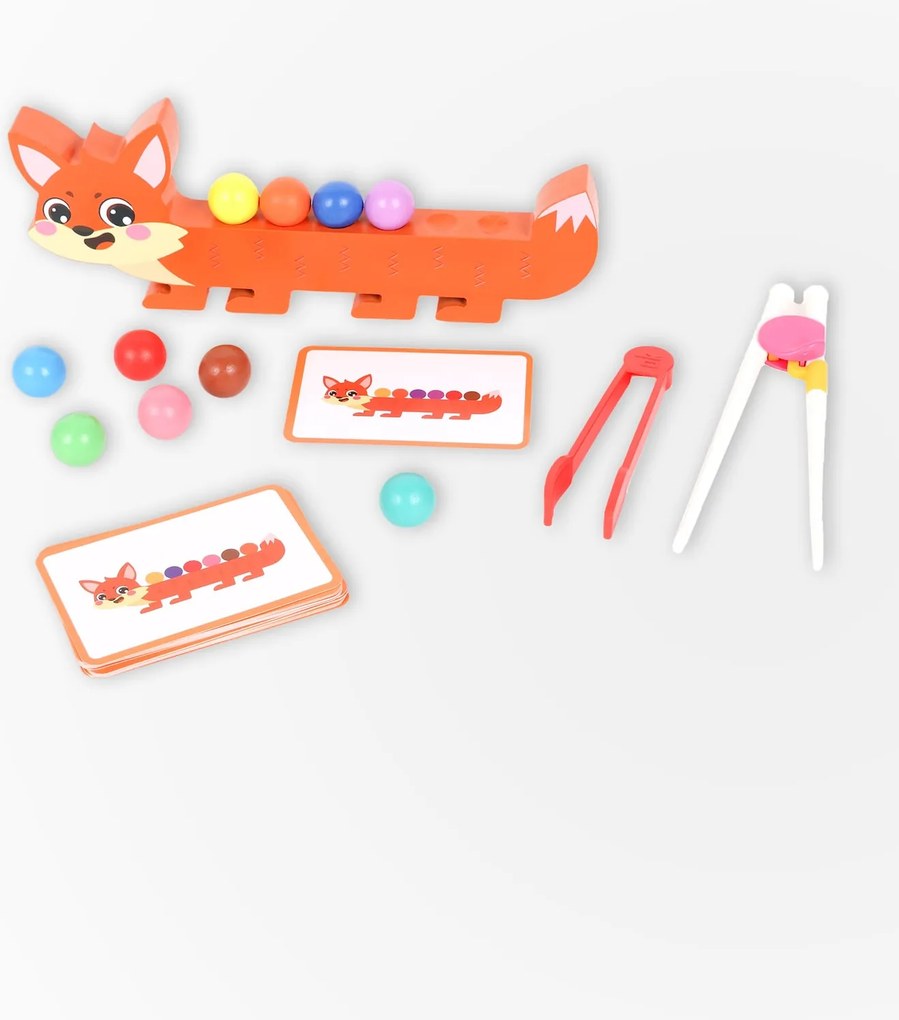 Sinsay - Vzdělávací hra na přiřazování barev ve tvaru lišky - vícebarevná