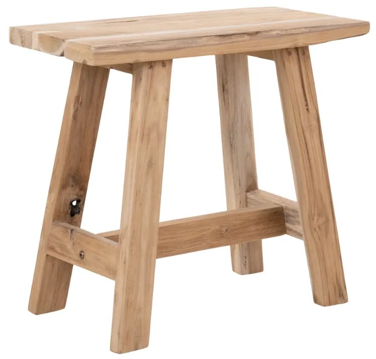 House Nordic Dřevěná lavice BARCELONA hnědá 50 cm 1401010