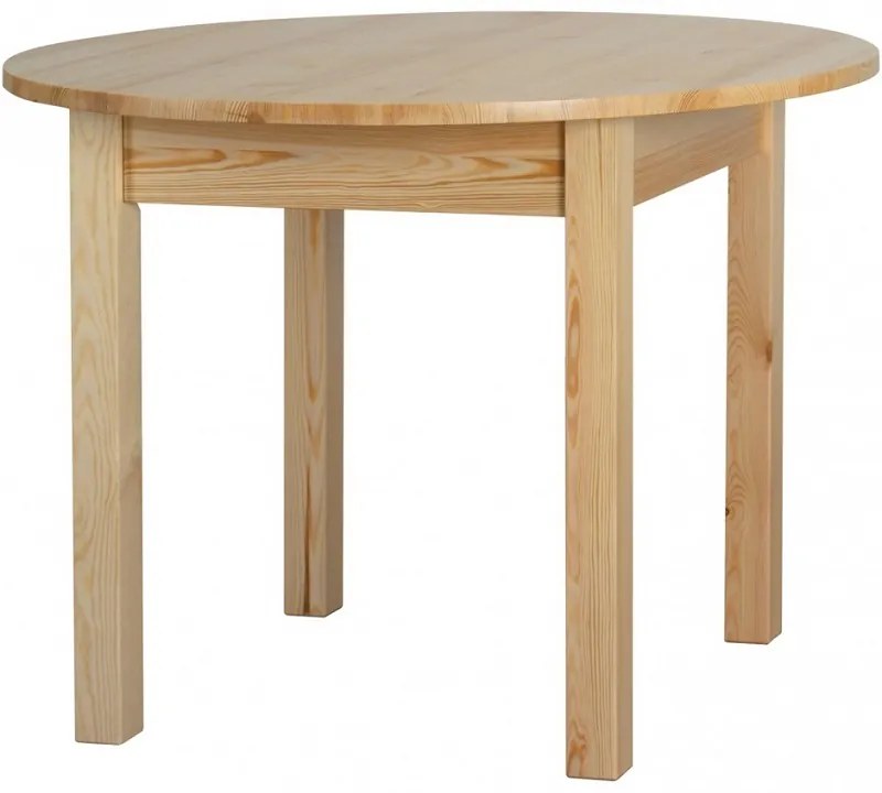 Jídelní stůl kulatý Haiti Vyberte odstín dřeva: Bělená 20