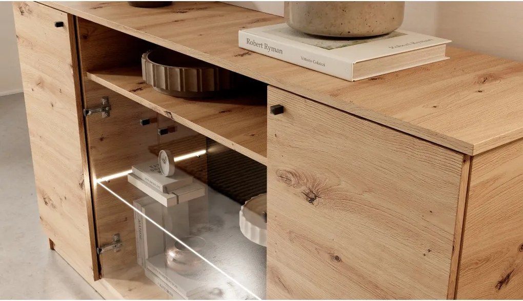 ADRK Furniture Vitrína Evi I