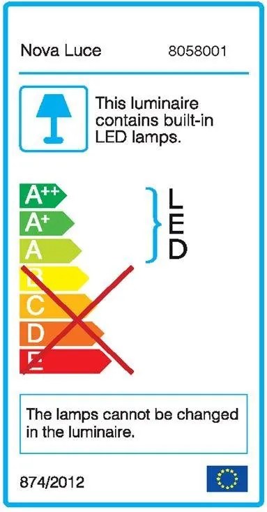 NV 8058001 Venkovní zapuštěné svítidlo do zdi PASSAGGIO bílý hliník LED 1W 3000K 3V IP54 délka kabelu 1.80m použijte driver 9020170 - NOVA LUCE
