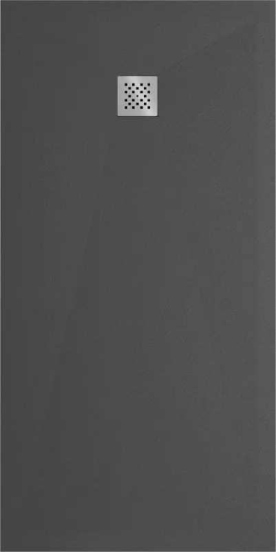 Mexen Stone+ obdélníková kompozitová sprchová vanička 200 x 90 cm, antracit - 44719020