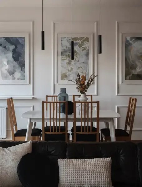 Moderní lustr Seawave 30 bílá