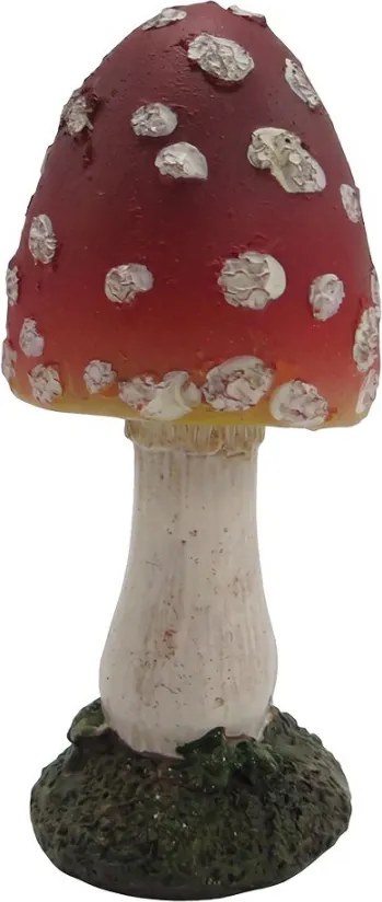 Dekorativní figurka muchomůrka - Ø 4*8 cm
