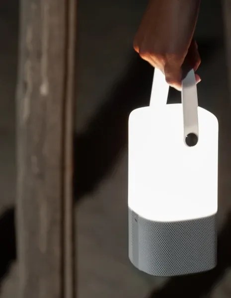 LED stojací lampa Ray 9.3 bílé