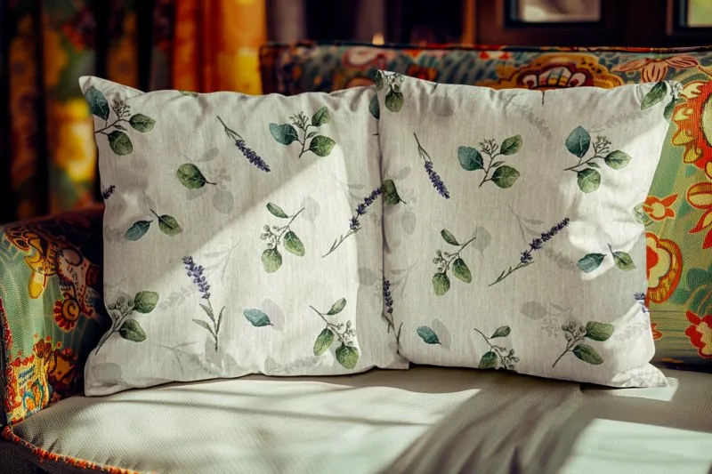 Ervi povlak na polštář Gobelínový - Přírodní elegance