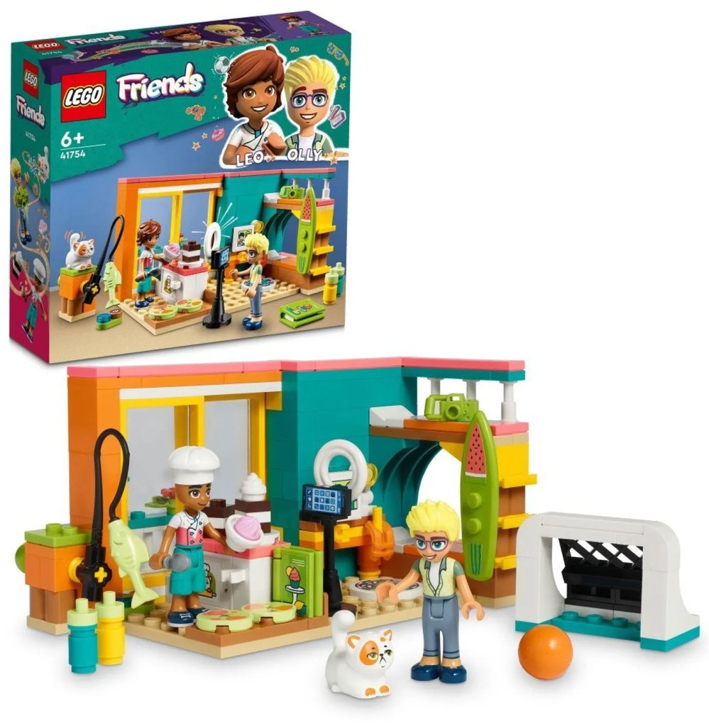 Lego stavebnice lego friends 41754 leův pokoj
