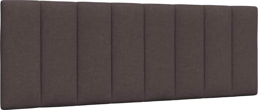 Rám postele bez matrace Hanko tmavě hnědá 120 x 200 cm textil 3310380