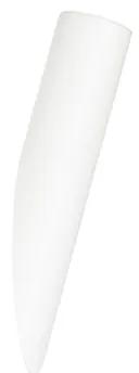 Moderní nástěnná lampa bílá - Slam