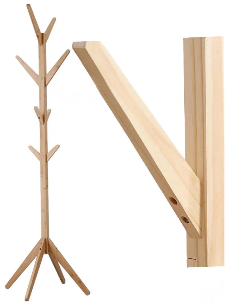 Dřevěný stojanový věšák ORSTAN