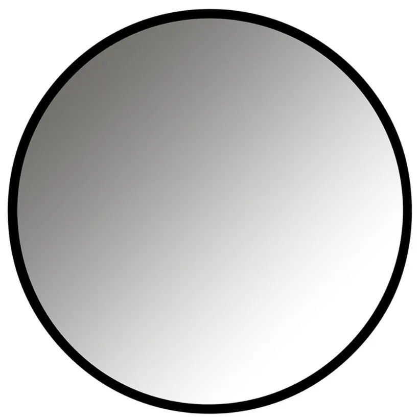 OnaDnes -20% Černé kovové závěsné zrcadlo Richmond Maeron 110 cm