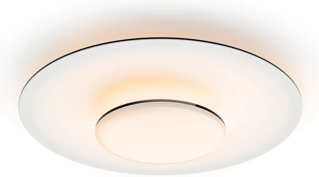 Stropní světlo philips garnet cl580 stropní svítidlo led 40 w, 4200 lm, 2700 k, 50 cm, ip20, černé