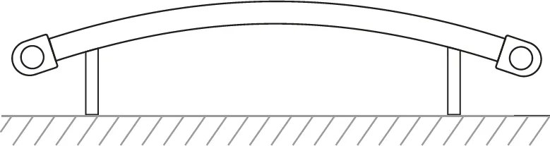 Mereo Mereo, Otopný žebřík oblý, bílý, MT32