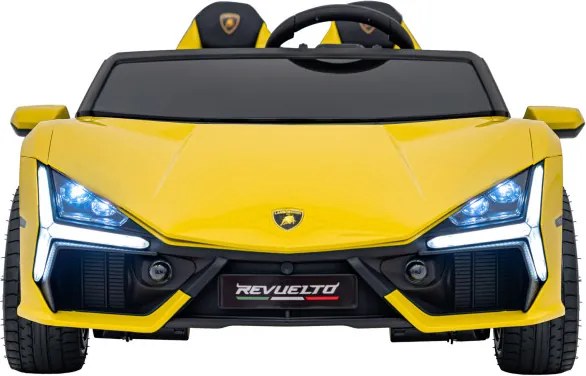 Elektrické autíčko Lamborghini Revuelto XL STRONG žluté