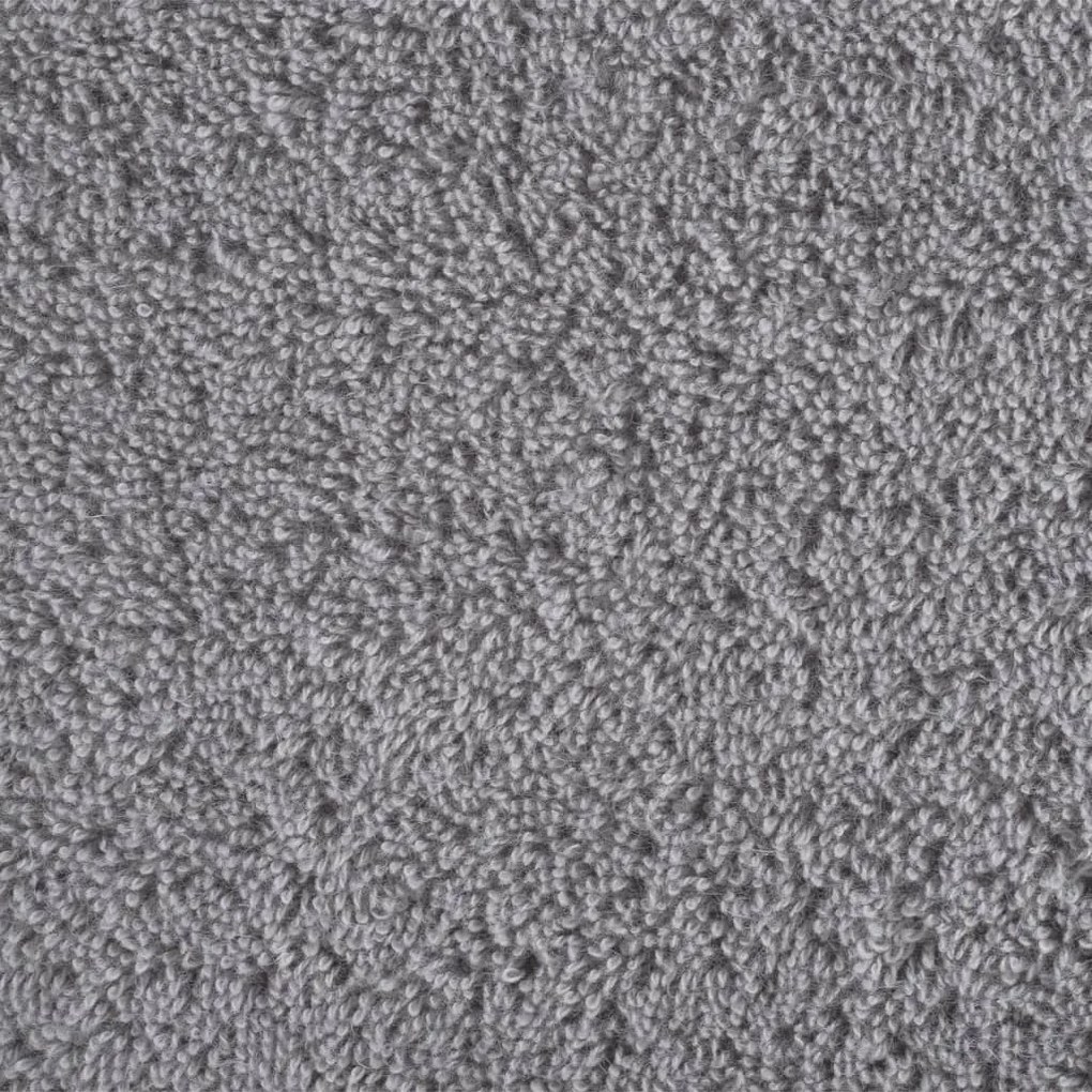 Prémiové ručníky pro hosty SOLUND 2 ks šedé 30x50 cm 600 g/m² 137302