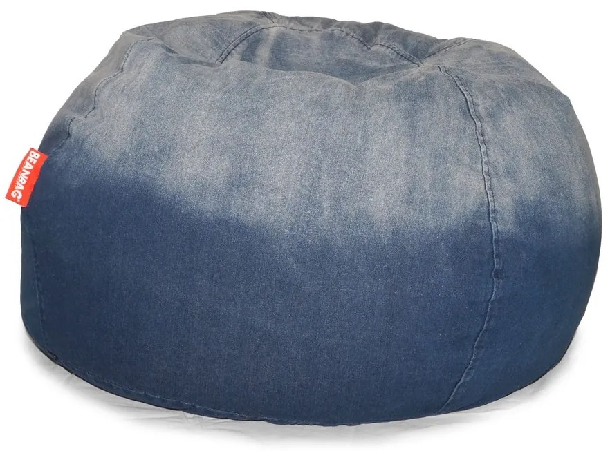 BeanBag Sedací vak Jeans Round blue