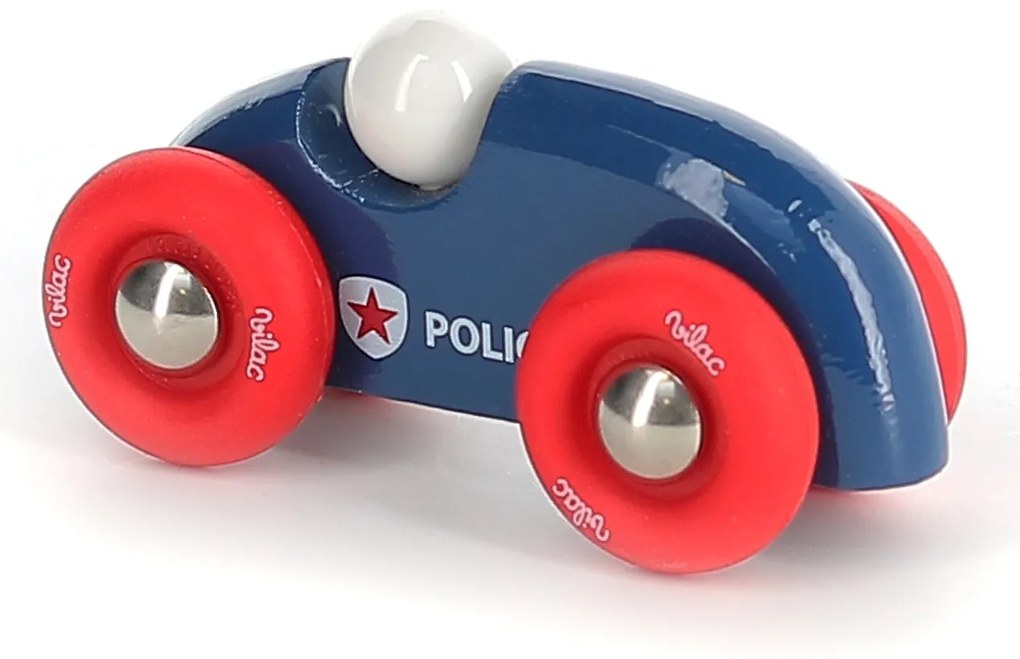 Vilac Dřevěné auto mini rallye policejní