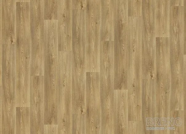 Breno PVC BLACKTEX Columbian Oak 636L – světle hnědé dřevo, šíře 400 cm