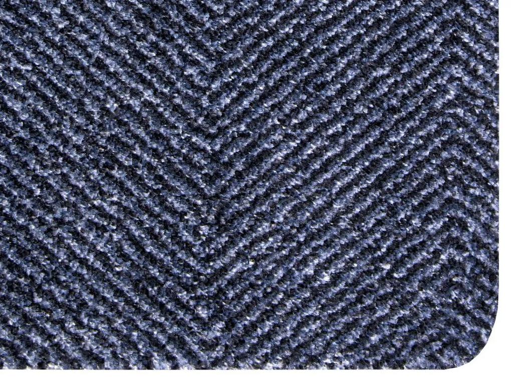 Hanse Home Collection koberce Rohožka Clean & Go 105348 Dark blue Black ROZMĚR: 50x150