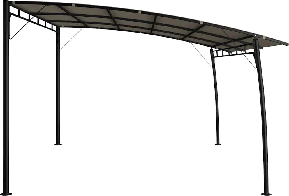 Slunečníkové markýzy 4 x 3 x 2,55 m Taupe 312255