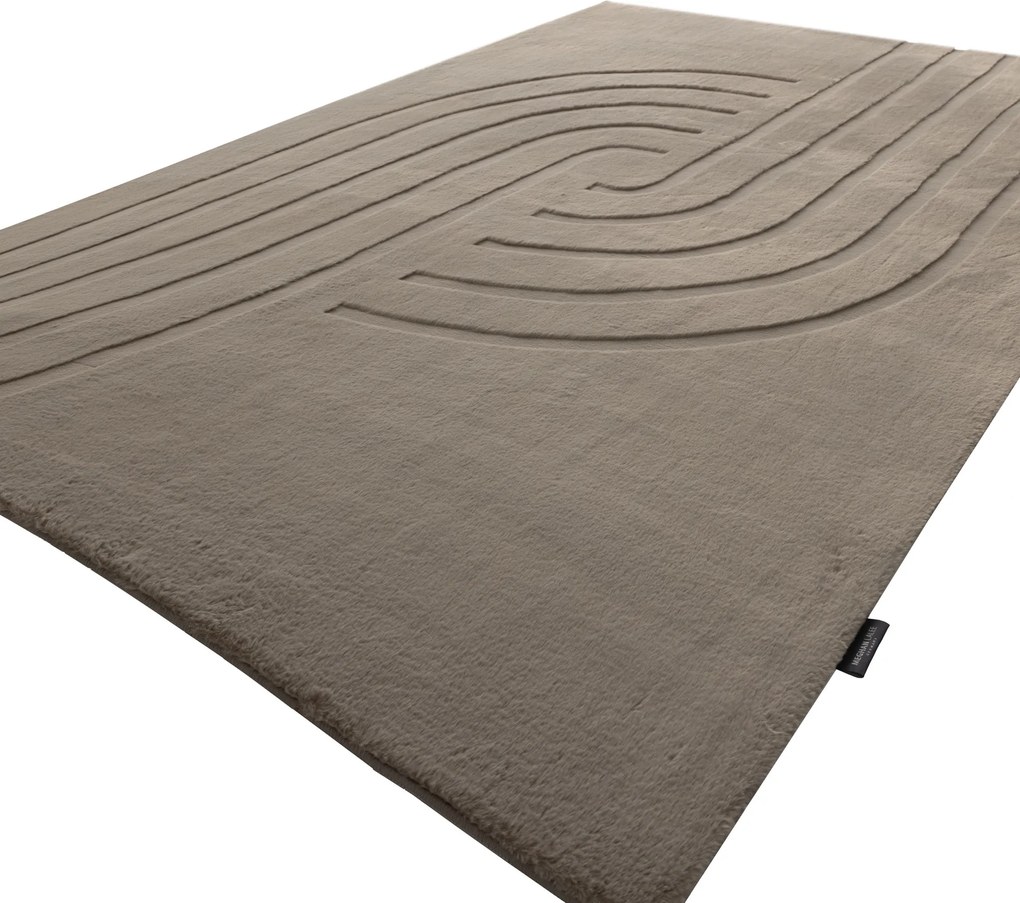Obsession, Kusový koberec Zen Deluxe 700 Taupe, 160x230, hnědá, ložnice