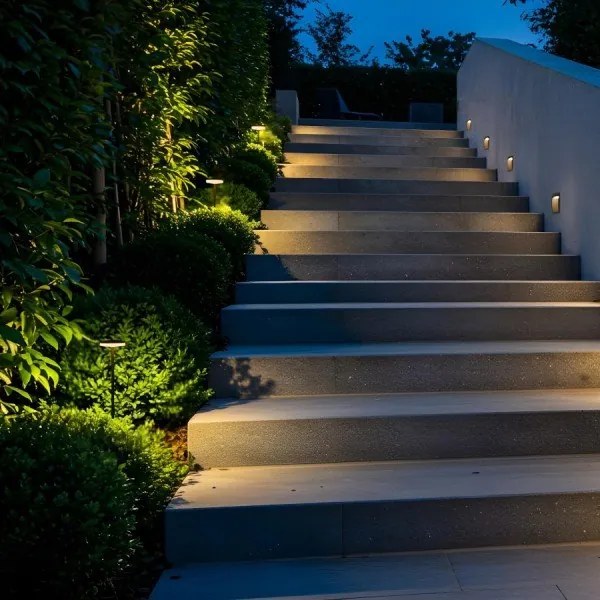 RED R14194 GEVALIA 20 na bodci černá matný akryl 230V LED LED 5W IP65 3000K - RED - DESIGN RENDL