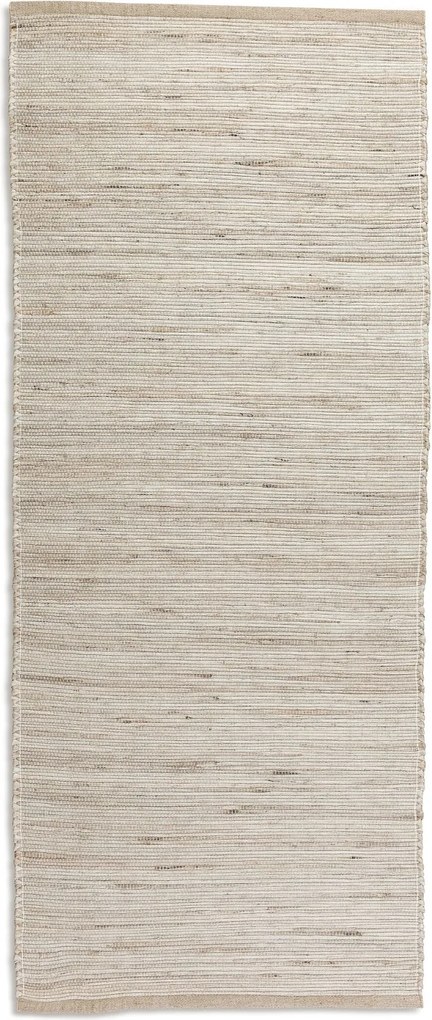 Hanse Home, Běhoun Handloom 105962 Dhaka Grey Brown, 80x200, béžová, chodba / předsíň