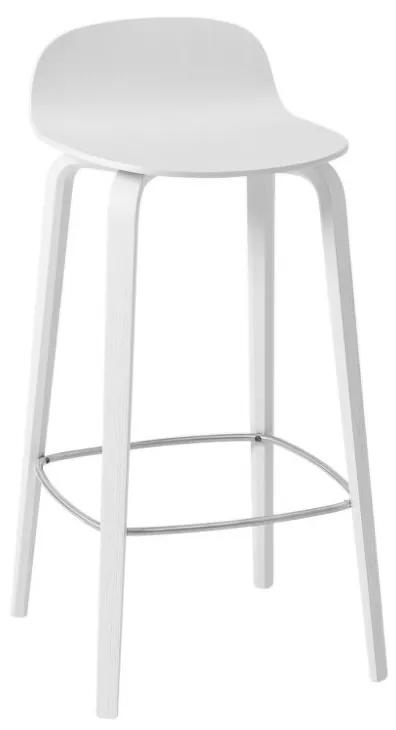 Muuto Barová židle Visu 75 cm, white