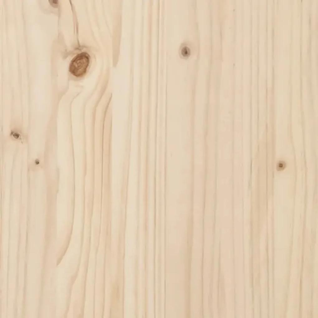 Příborník 100 x 35 x 74 cm masivní borové dřevo,  814564