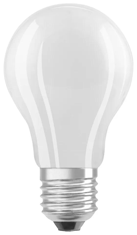 Stmívatelná matná LED žárovka E27 60 W, teplá bílá