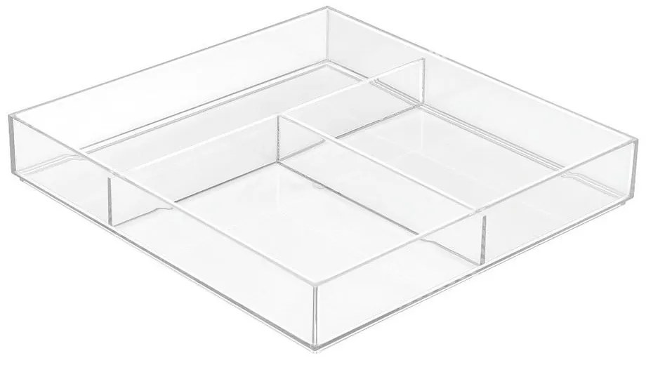 Organizér do zásuvky InterDesign Clarity, 12 x 12 cm