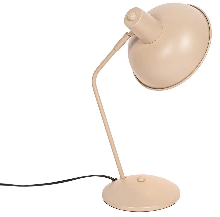 Retro stolní lampa béžová - Milou