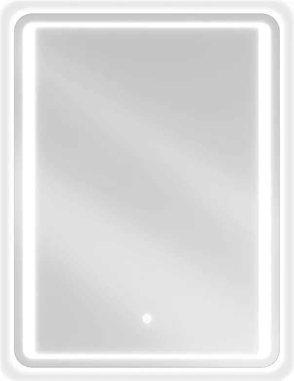 Mexen Zusa, LED koupelnové zrcadlo s podsvícením 60x80 cm, 6000K, ochrana proti zamlžování, 9808-060-080-611-00