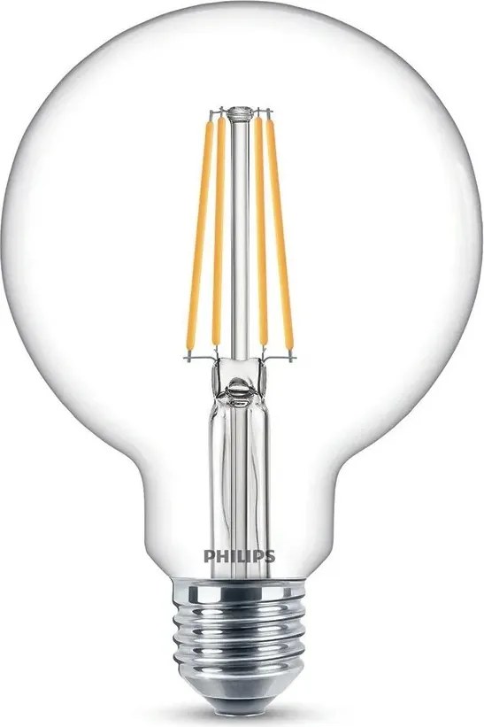 Philips Classic LED žárovka E27, 7 W, 806 lm, 2700 K, opál