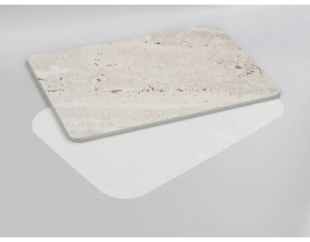 Světle hnědá koupelnová předložka z křemeliny 39x60 cm Puna – Wenko
