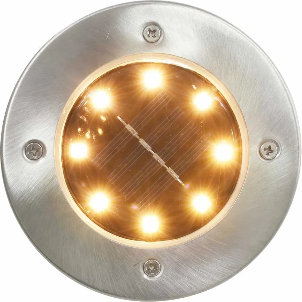 Solární světlo k zapíchnutí do země 8 ks LED RGB barva 315695