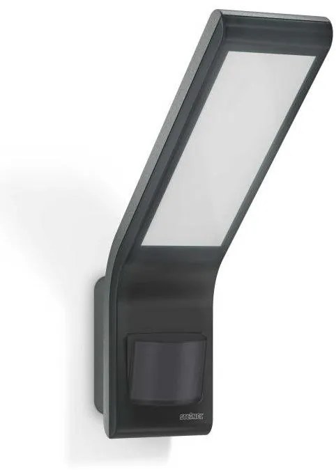 Nástěnná lampa steinel 012052 - venkovní nástěnné svítidlo s čidlem xled slim led/10,5w/230v ip44