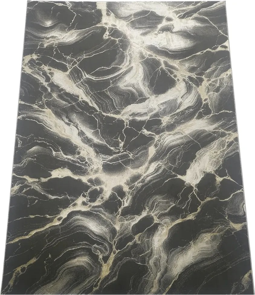 BE Koberec Deluxe 9094 BEIGE - béžový obdélníkový Rozměr: 60x100 cm