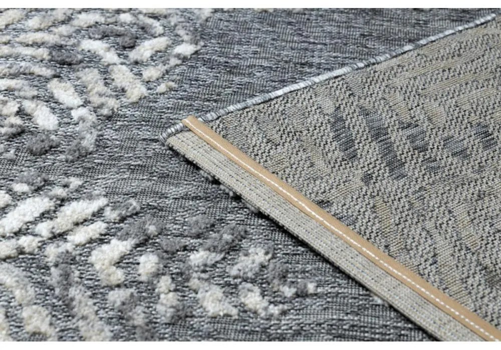 Kusový koberec Heksa šedý 120x170cm