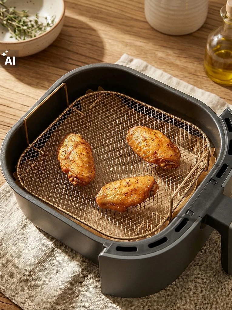 Sinsay - Rošt do horkovzdušné fritézy - zlatá