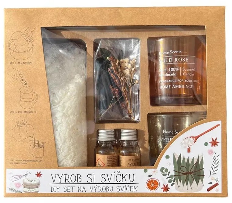 Bohemia Gifts DIY sada na výrobu svíček