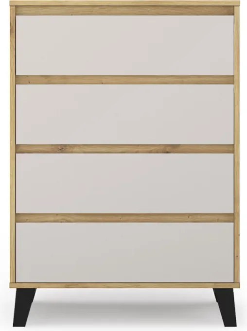 Komoda Borg 4s/70 dub artisan / kašmír