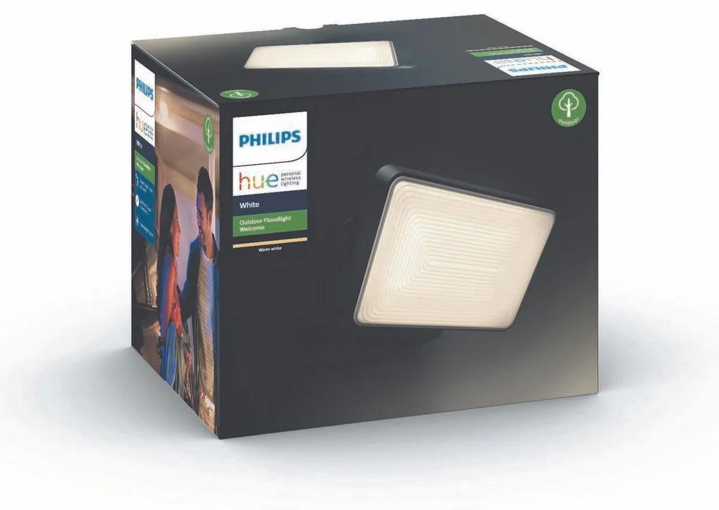 Philips HUE 17436/30/P7 venkovní reflektorová lampa Welcome 1x15W|2700K|IP44