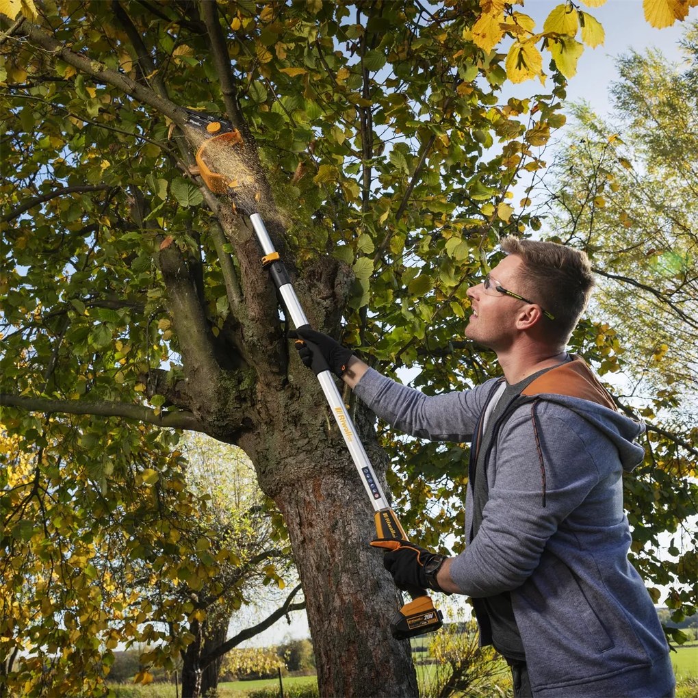 Riwall PRO RAHS 1820i 20V - akumulátorová ruční řetězová pila (bez akumulátoru a nabíječky)