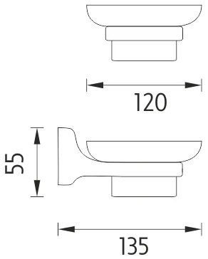 Nimco Mýdlenka MONOLIT - MO 4059C-26