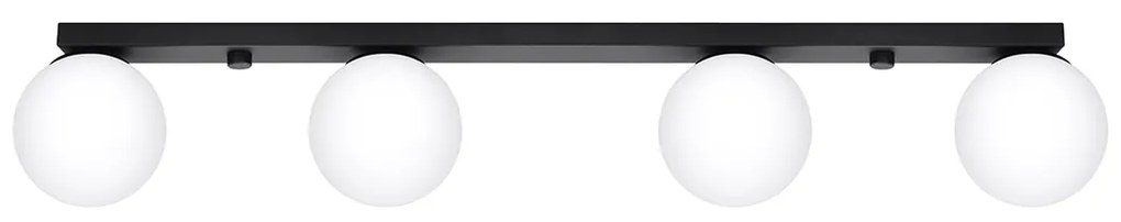 Sollux Lighting Stropní svítidlo YOLI 4 černé