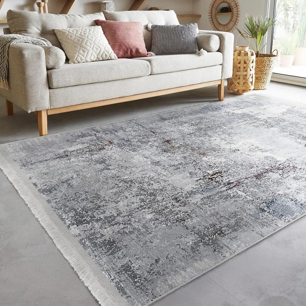 Šedý koberec běhoun 80x200 cm – Mila Home