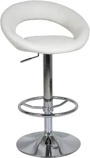 Stolička barová KROKUS C-300 bílá