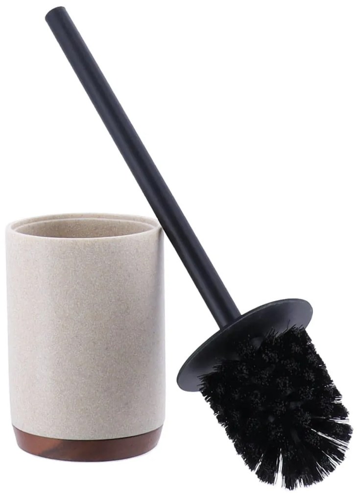 WC kartáč Vegar, béžová/s černými prvky