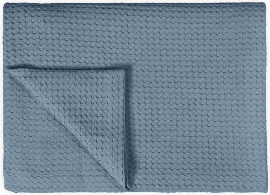 Vandyck Luxusní přehoz na postel Home Piqué waffle Faded denim - 270x250 cm